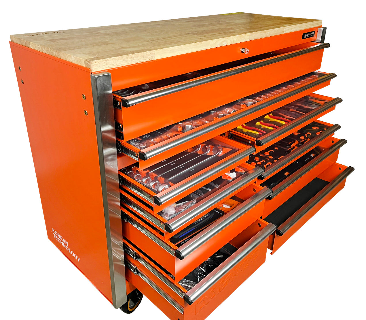 Daewoo tool trolley 387 pieces - professional quality – Tobasa ...